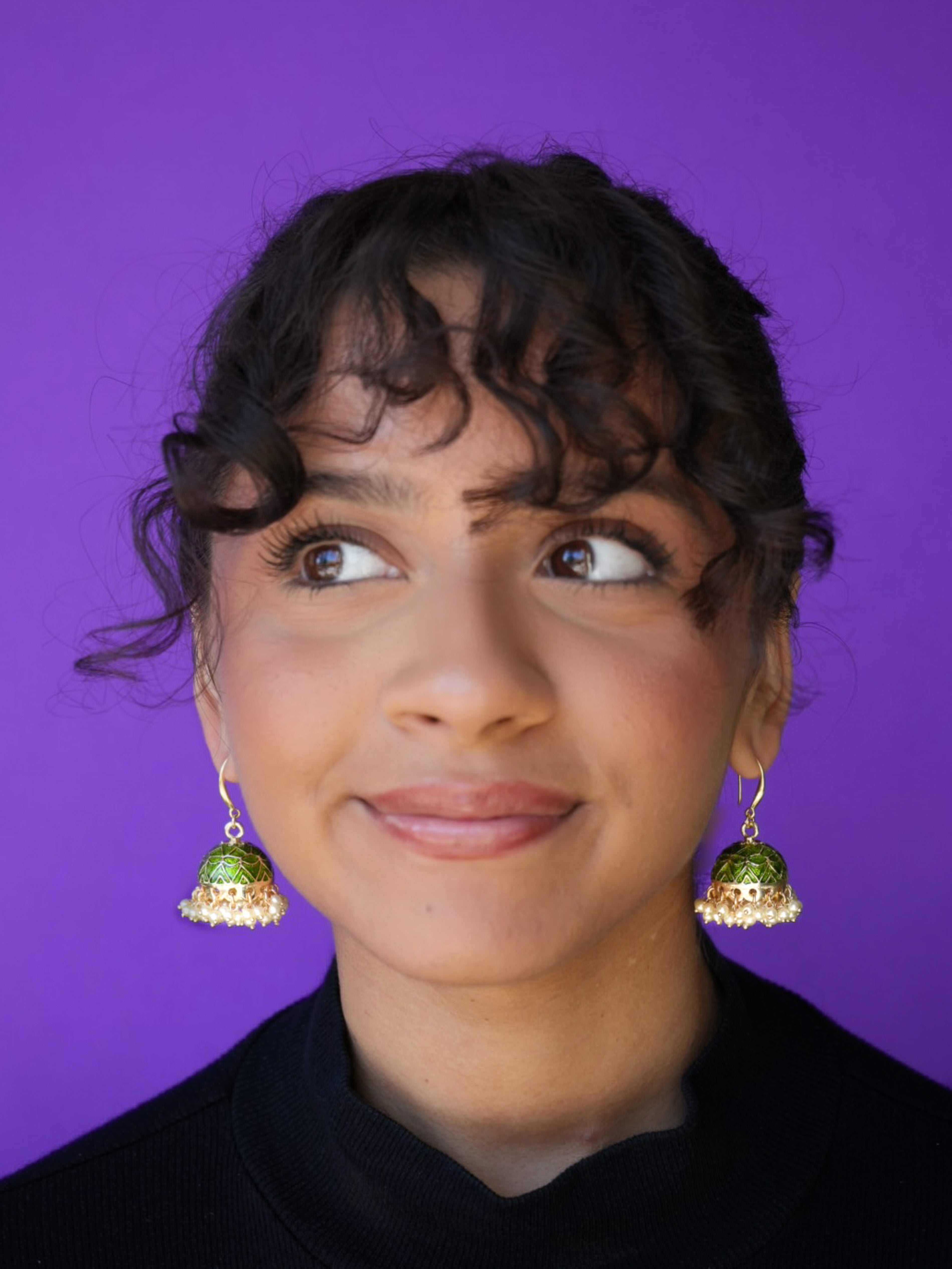 Discover Stylish Mini-Micro Jhumka Earrings – Baali Boutique